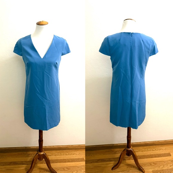 Milly | Dresses | Milly Blue Mini Dress | Poshmark